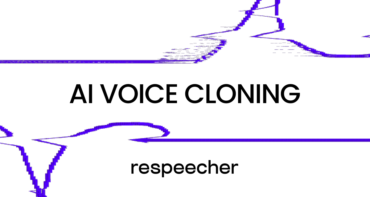 AI Voice Cloning | Respeecher Voice Clone Technology